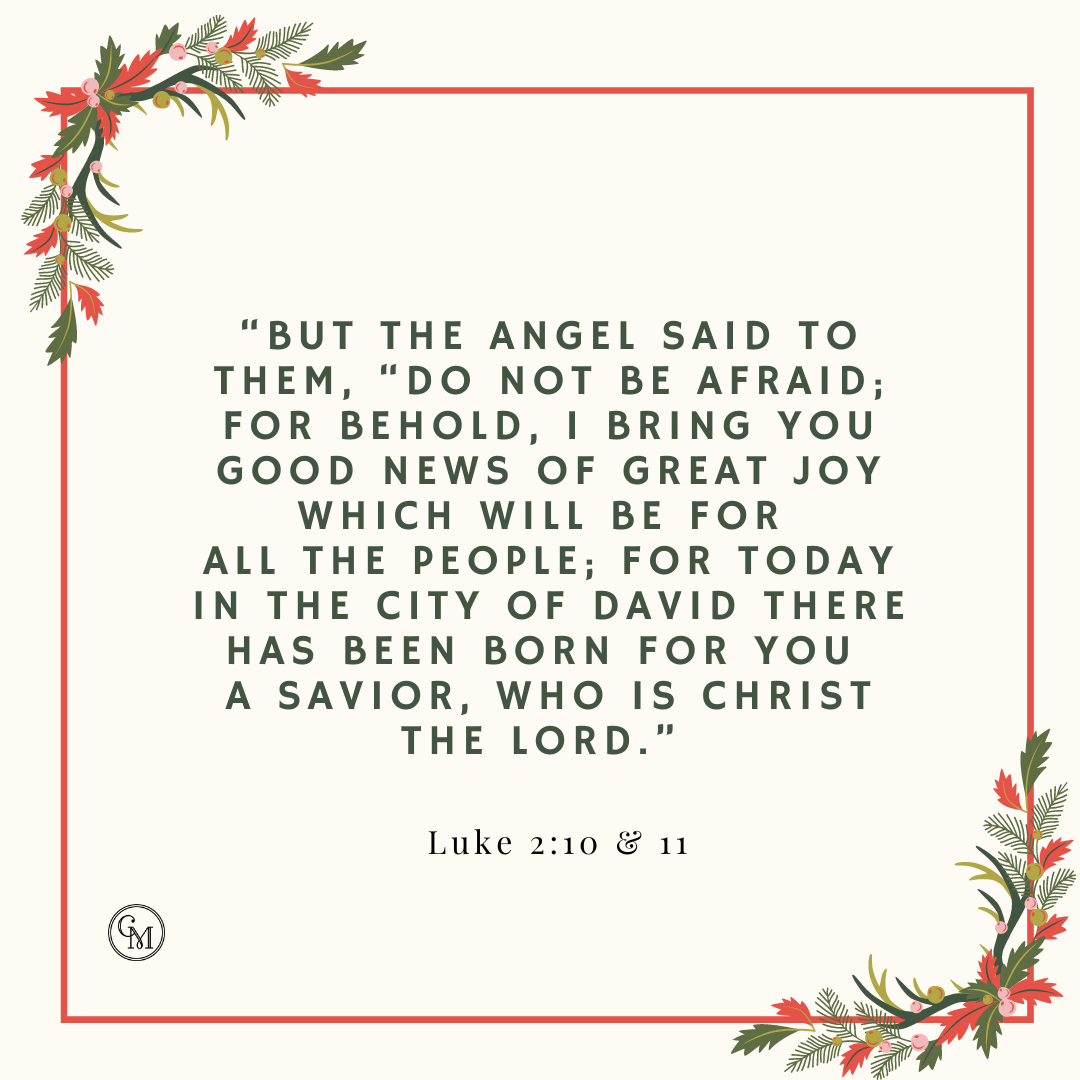 December Memory Verse — Carol McLeod Ministries