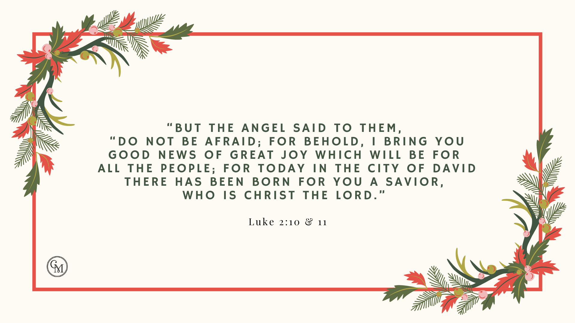 December Memory Verse — Carol McLeod Ministries