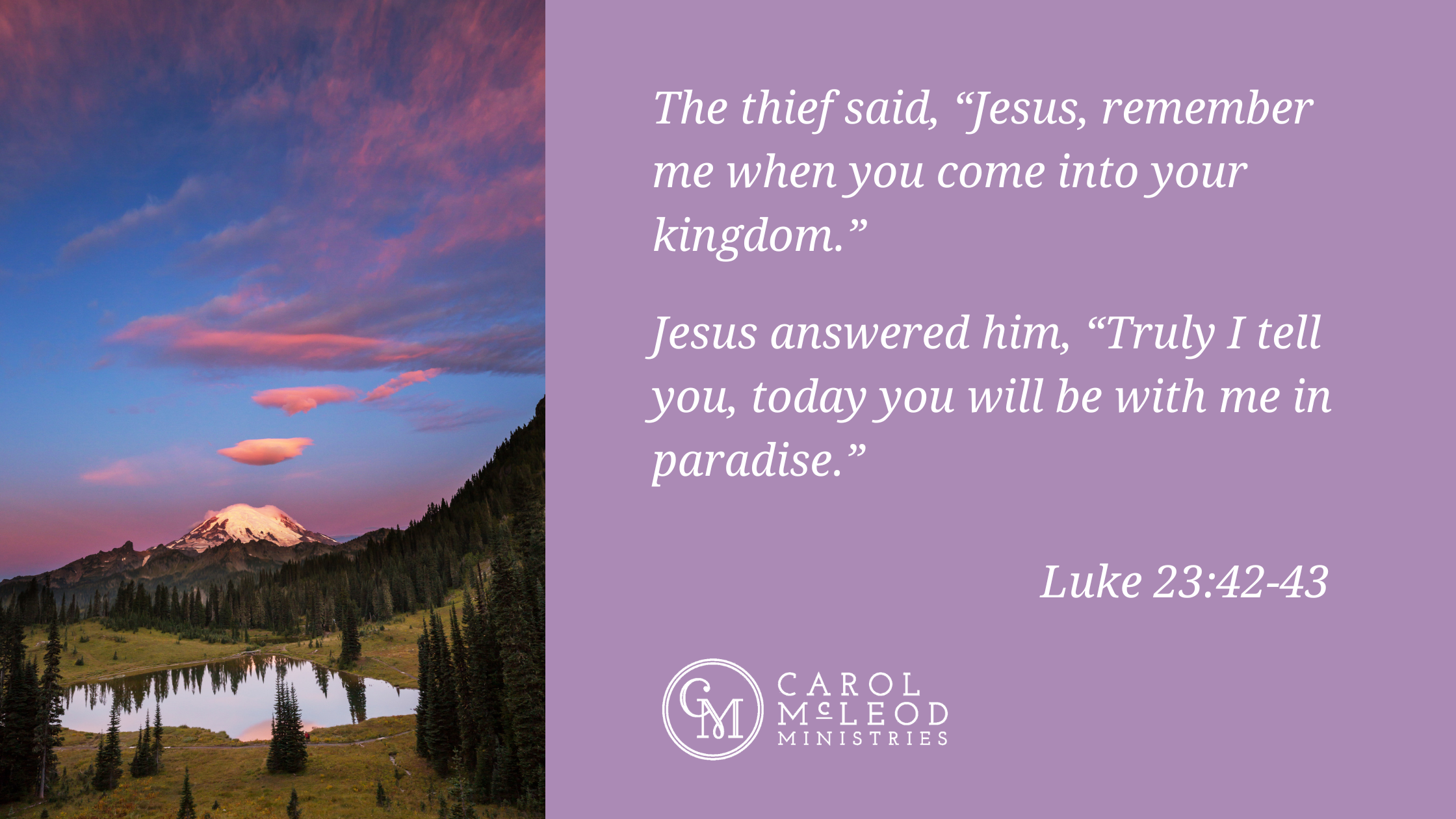 Jesus Said Remember Me