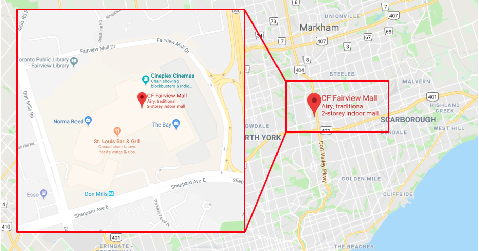 CF Fairview Mall Announces Significant Investment, Including Sears Box ...