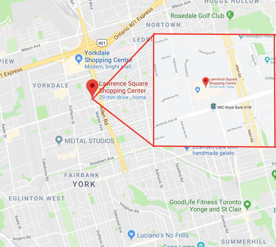 RioCan Rebrands Toronto’s Lawrence Square Shopping Centre Amid ...