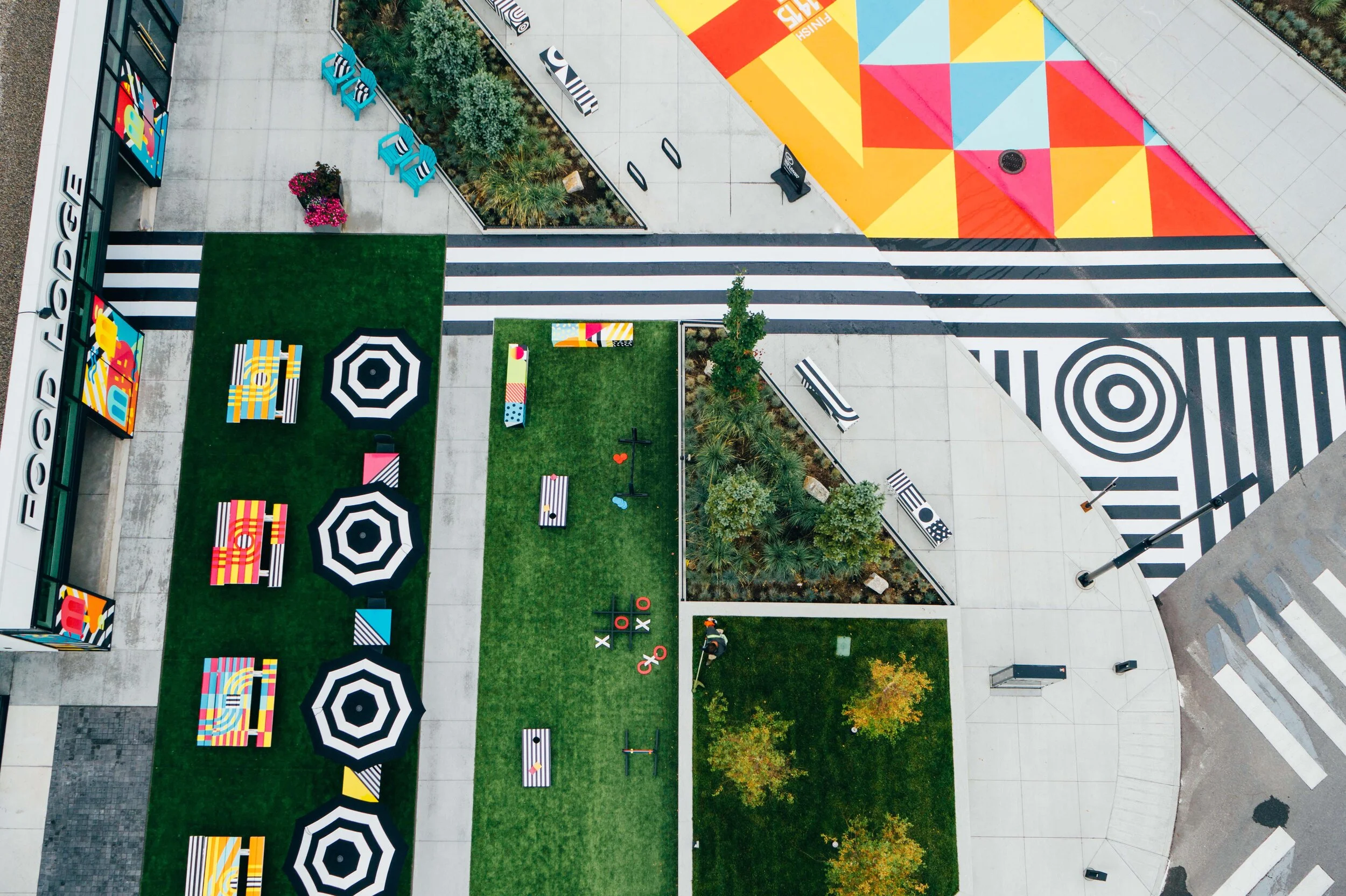 Instagram-Worthy 200-Foot Outdoor Art Installation Drives Foot Traffic ...