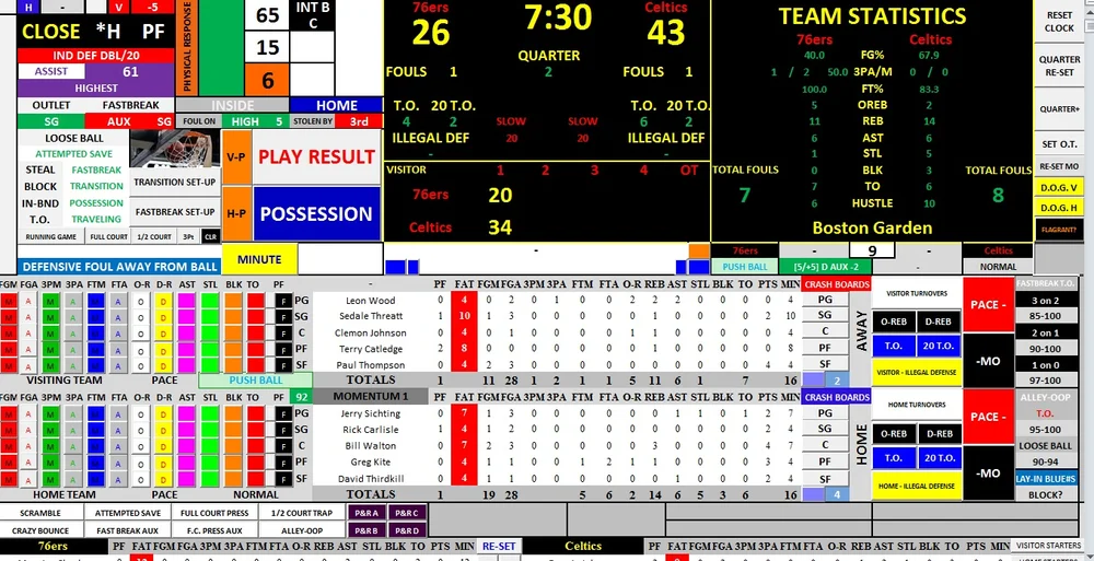 COURTSIDE BASKETBALL — FTP Sports Games