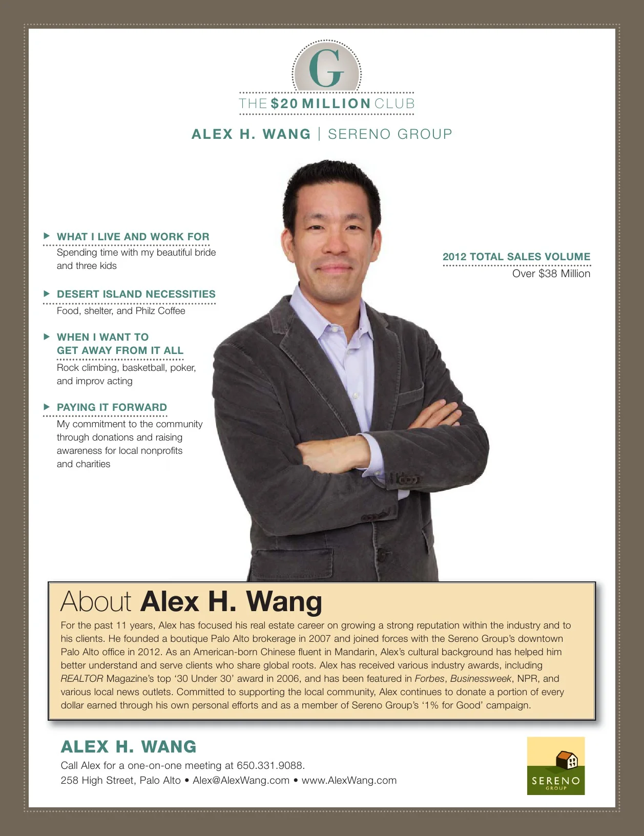 About Alex Wang - Real Estate Agent Palo Alto & Los Altos