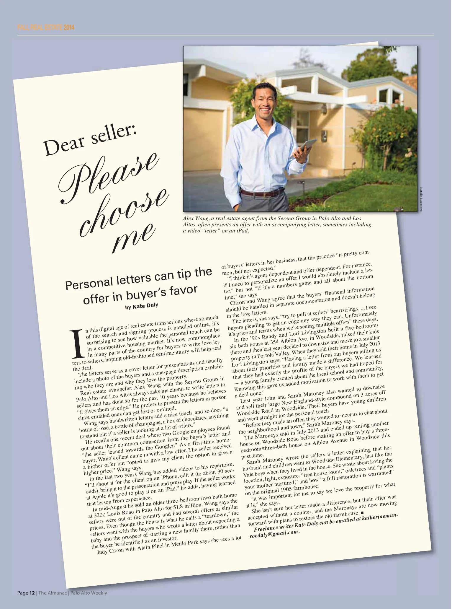 About Alex Wang - Real Estate Agent Palo Alto & Los Altos