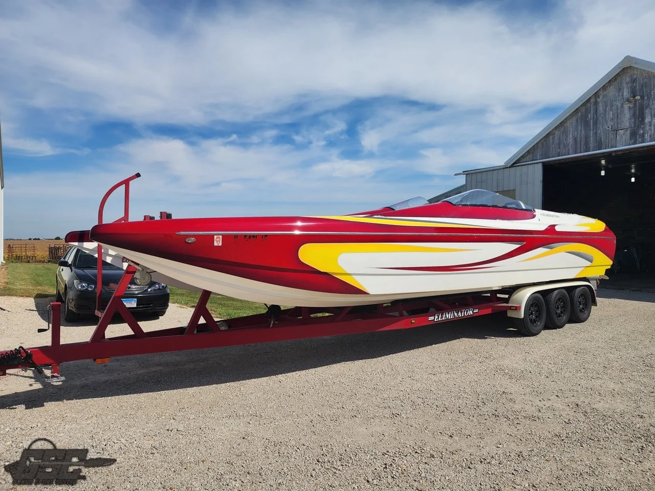 PRICE DROP - 2005 Eliminator Daytona Canopy 30' Cat — Grand Sport Center
