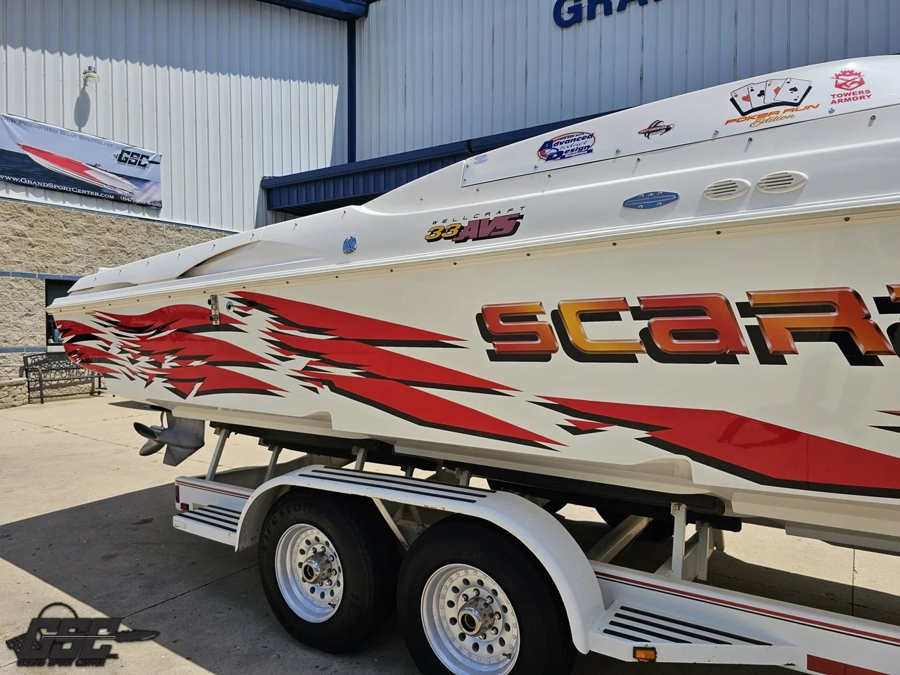 PRICE DROP! 1998 Wellcraft Scarab 33 AVS — Grand Sport Center
