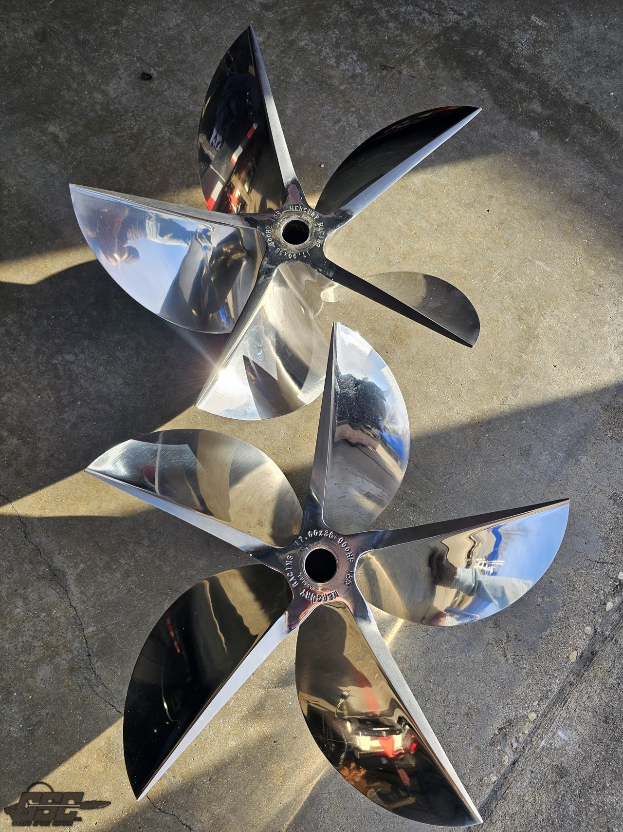Price drop! Mercury 5-blade Cleaver Props — Grand Sport Center