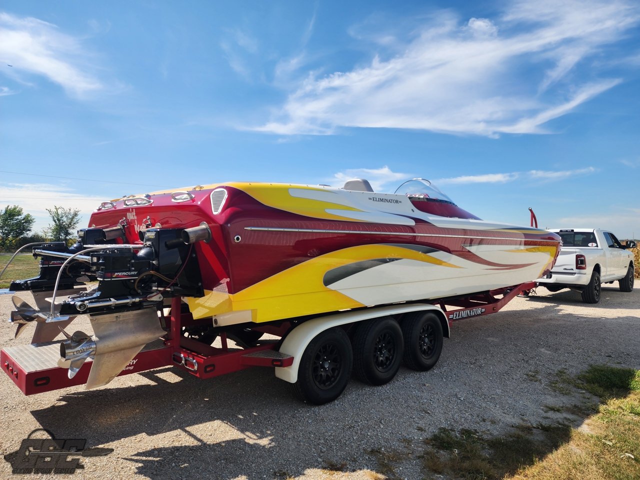 PRICE DROP - 2005 Eliminator Daytona Canopy 30' Cat — Grand Sport Center