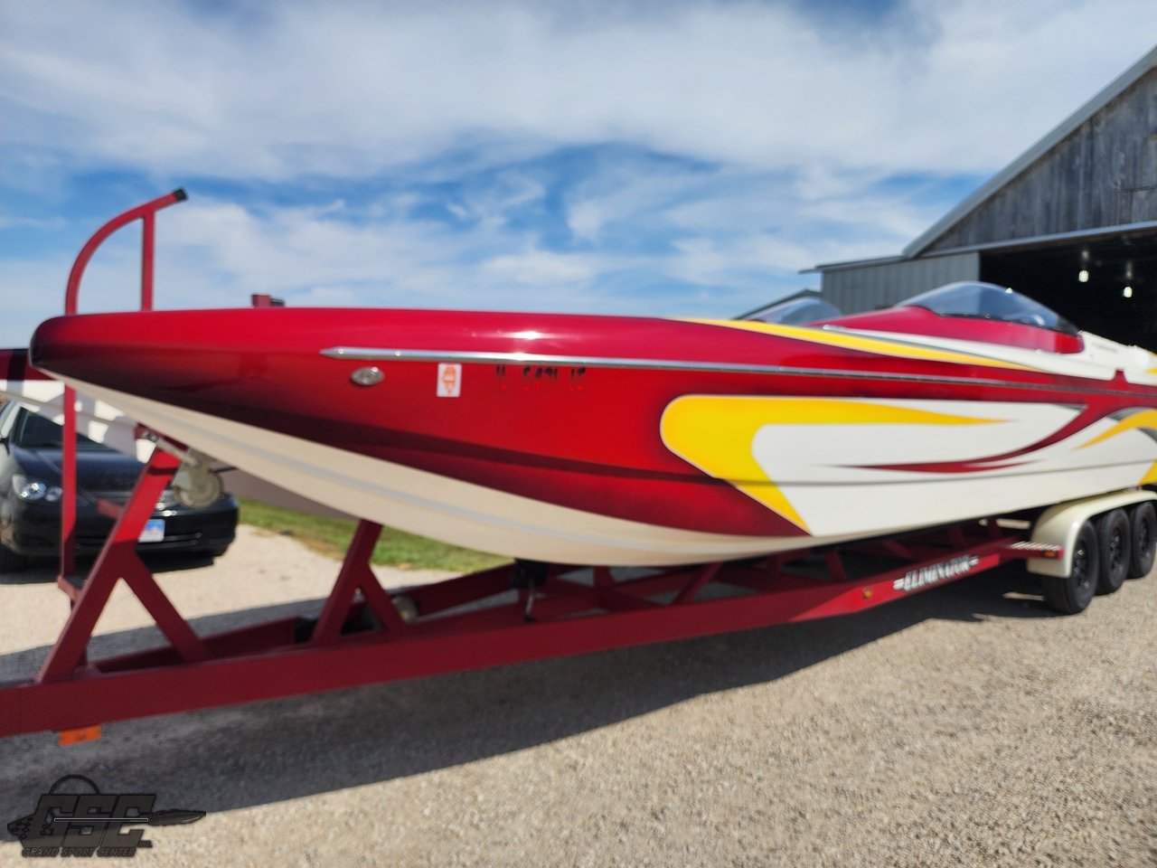 PRICE DROP - 2005 Eliminator Daytona Canopy 30' Cat — Grand Sport Center