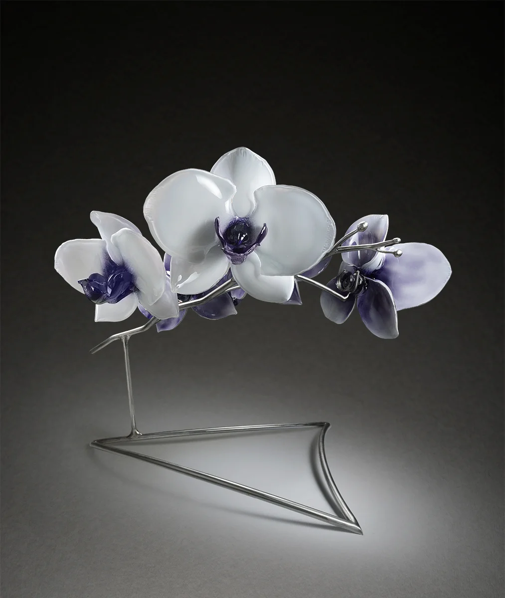 Large Orchids — Modern Glass Art