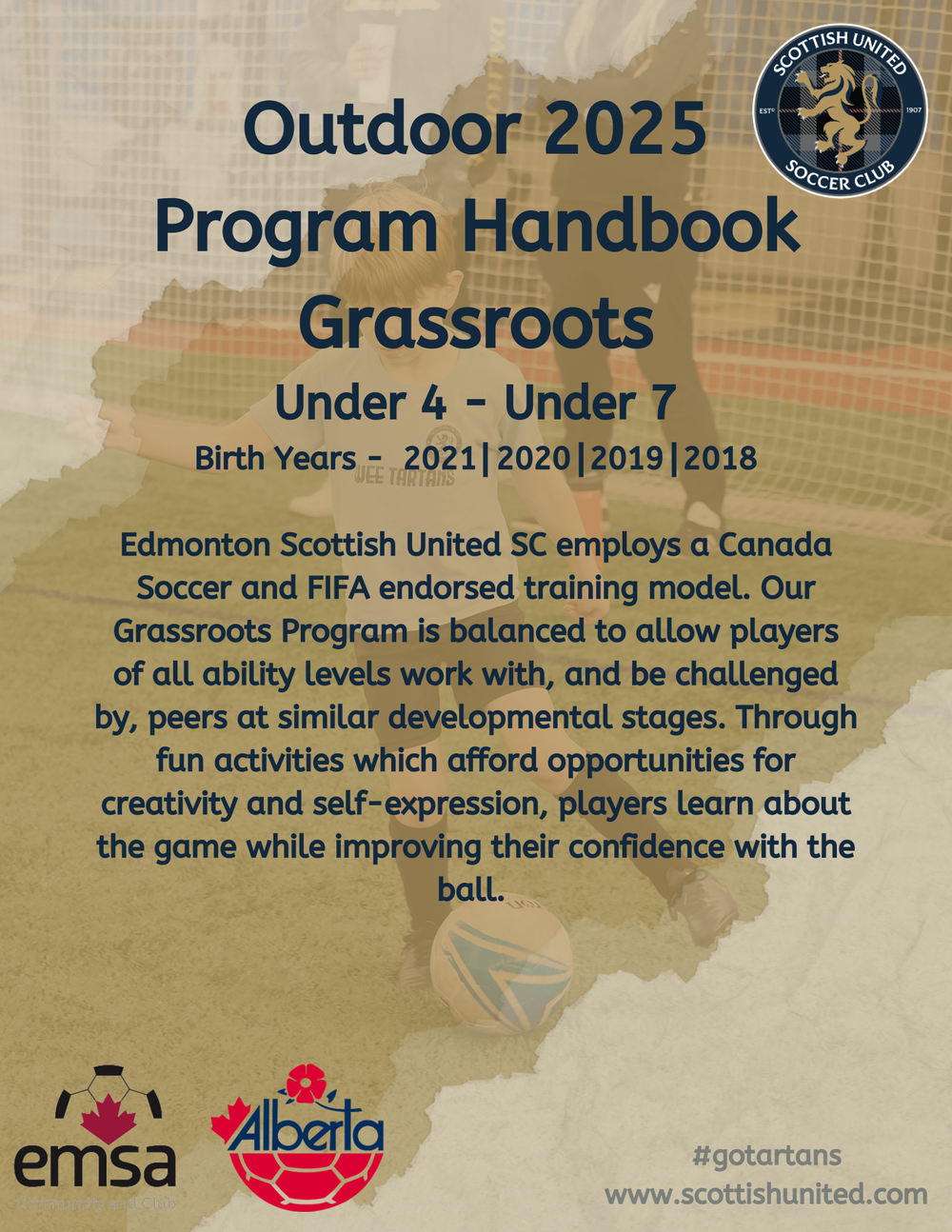 Grassroots Program | Edmonton Scottish United SC