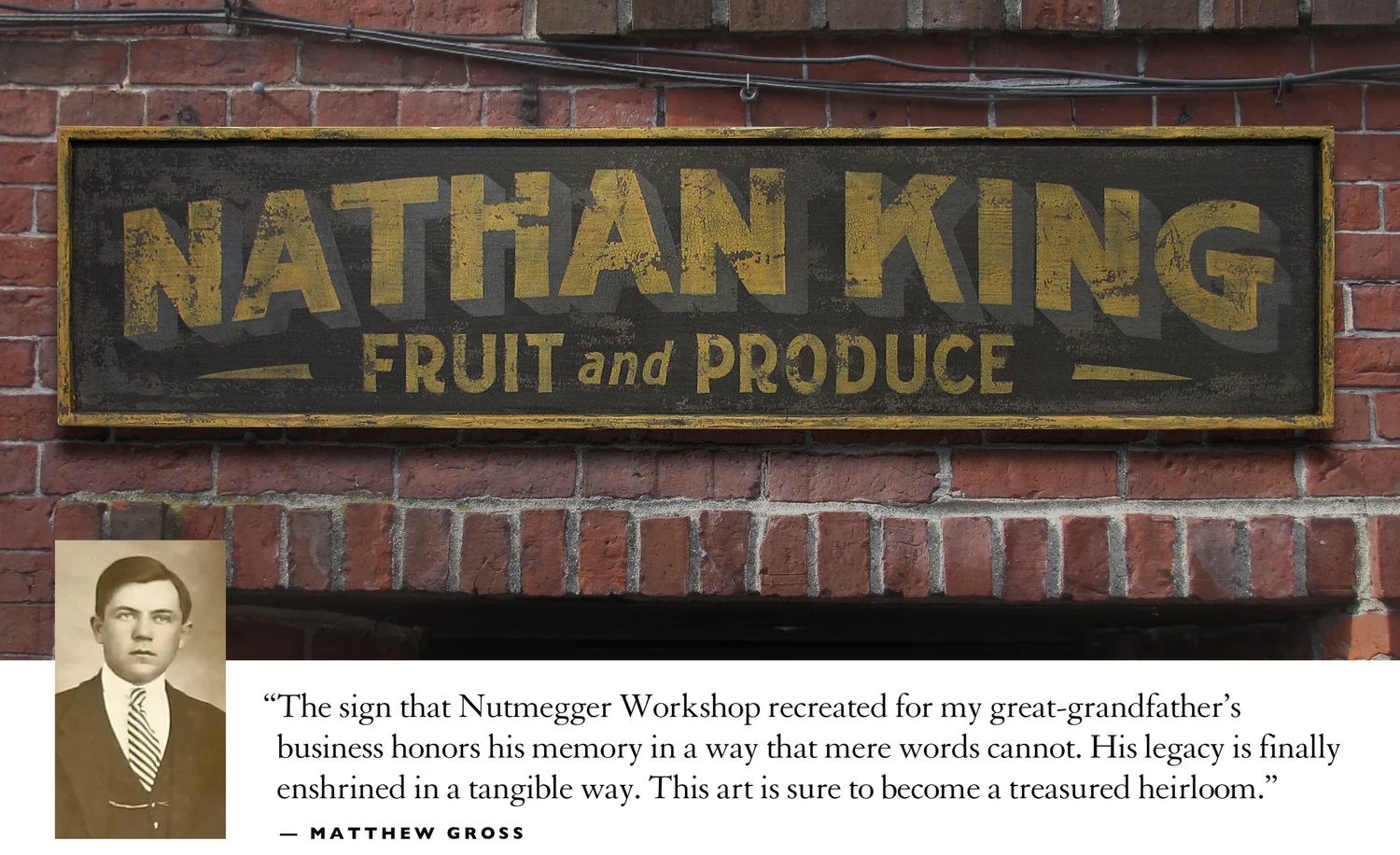 Nathan King Fruit & Produce — Nutmegger Workshop