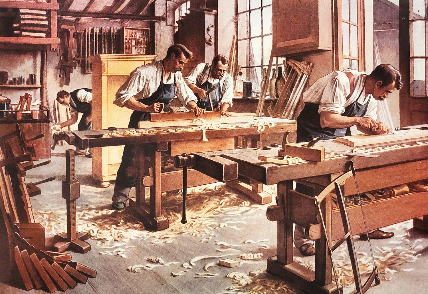 Antique workbench craze — Nutmegger Workshop