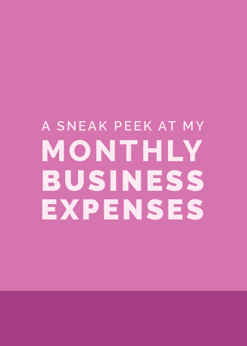A Sneak Peek At My Monthly Business Expenses a-sneak-peek-at-my-monthly-business-expenses