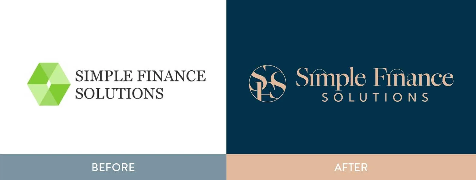 Simple Finance Solutions rebrand — Studio B Designs