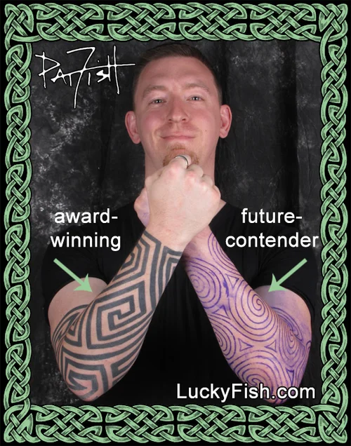 A sleeve to live up to! — LuckyFish, Inc. and Tattoo Santa Barbara