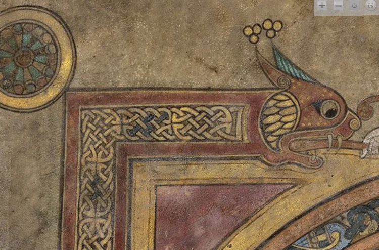 Book of Kells Celtic Tattoos — LuckyFish, Inc. and Tattoo Santa Barbara