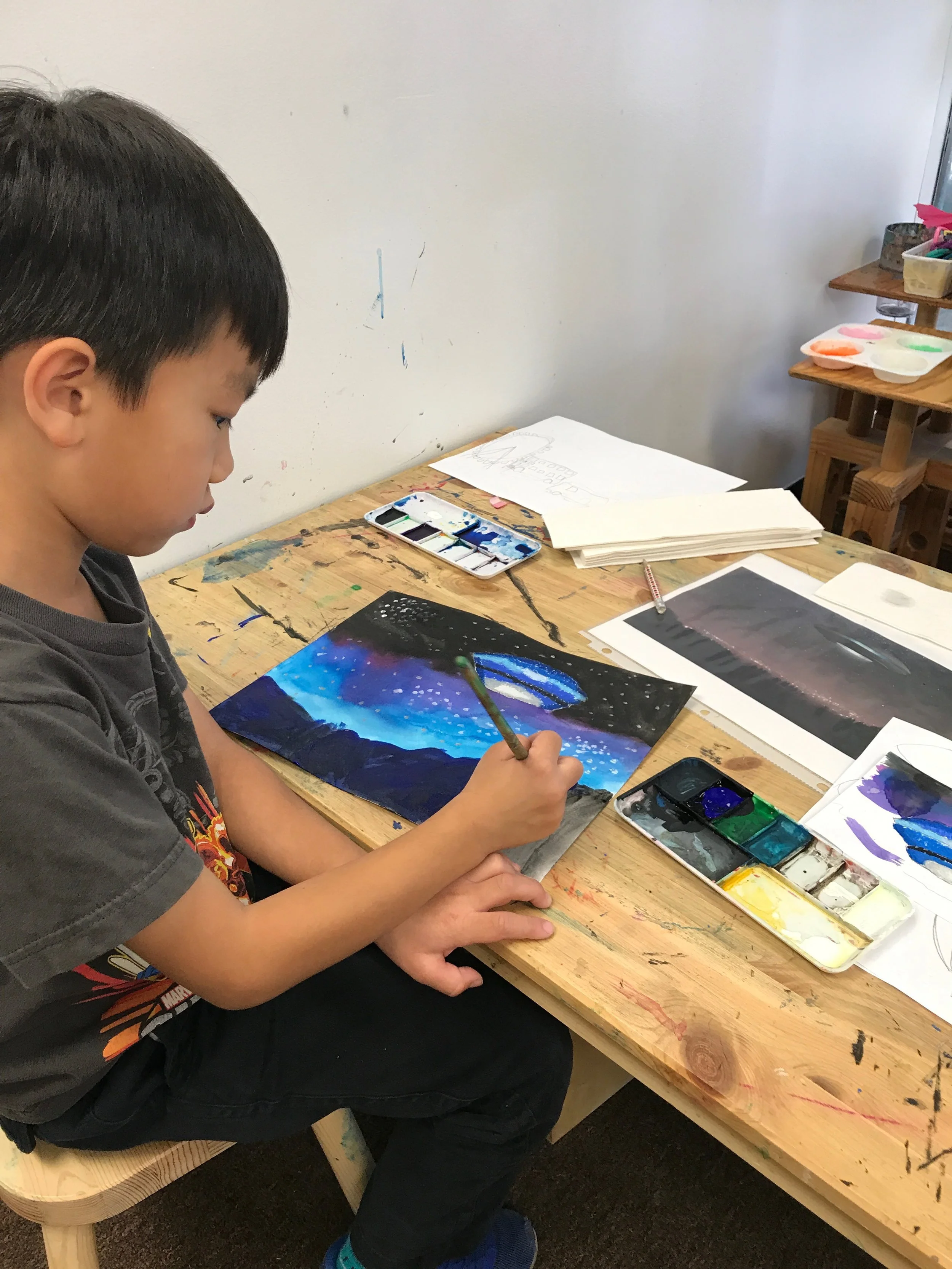 Mini Makers 4-6 — art work place
