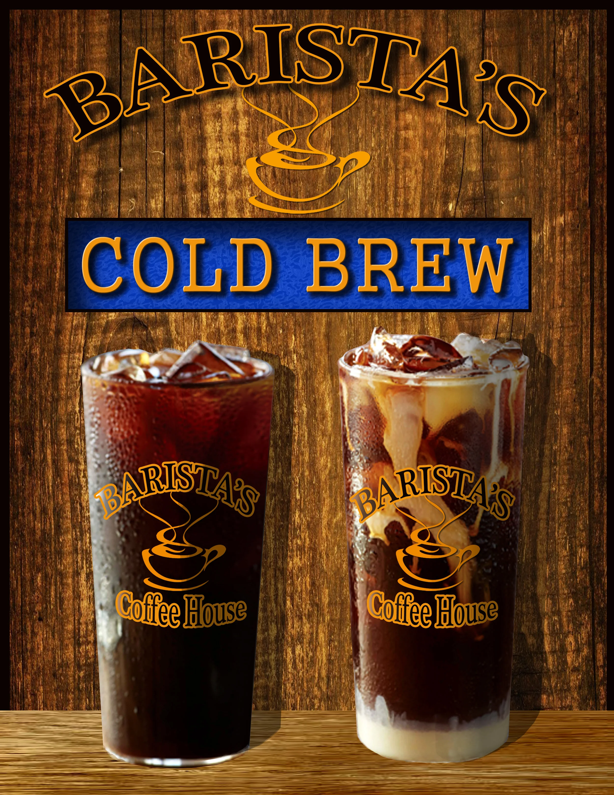 Menu — Barista's Coffee House