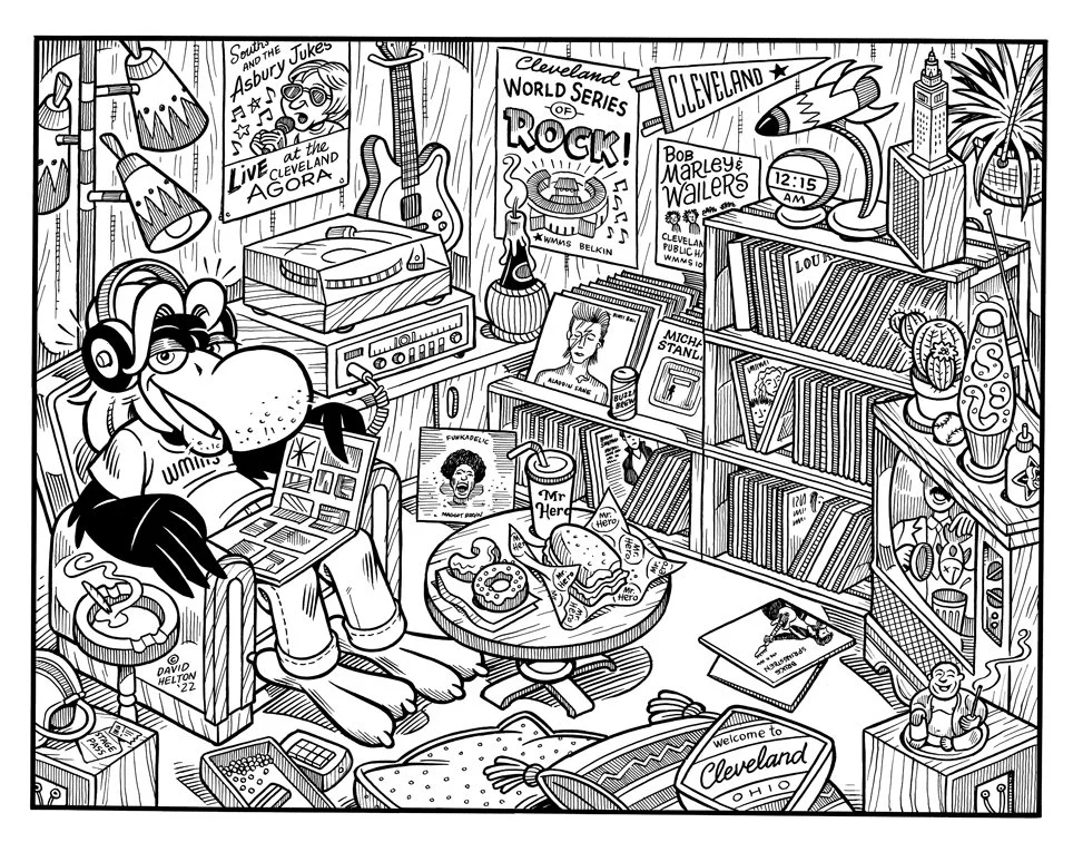David's Store — David Helton Illustration David's Store — David Helton Illustration