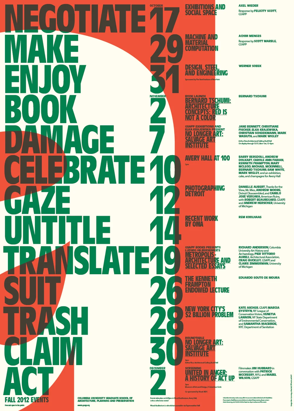 Columbia University Graduate School of Architecture, Planning and ...