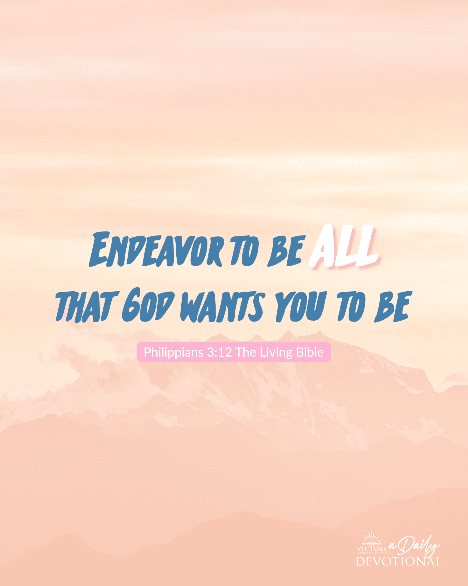Daily Devotional — Victory Christian Center