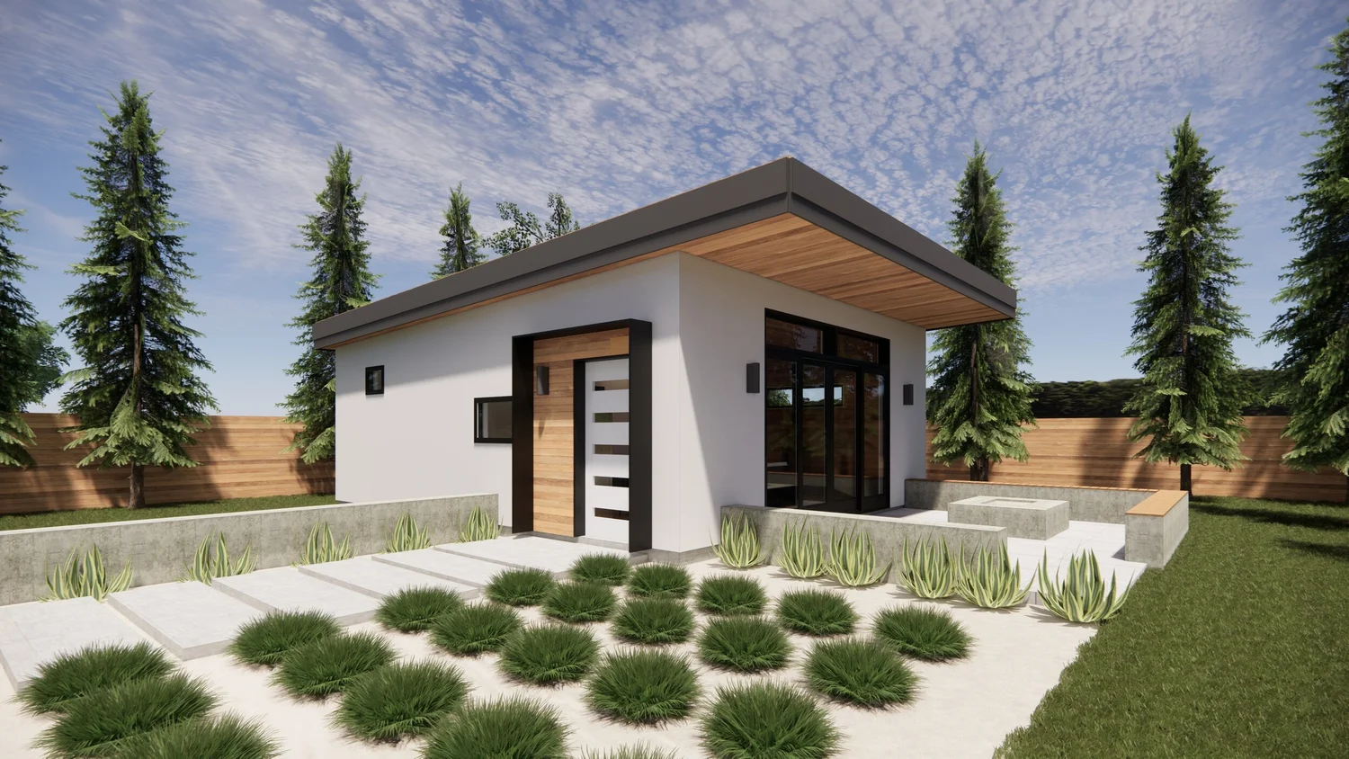 Stucco Shed