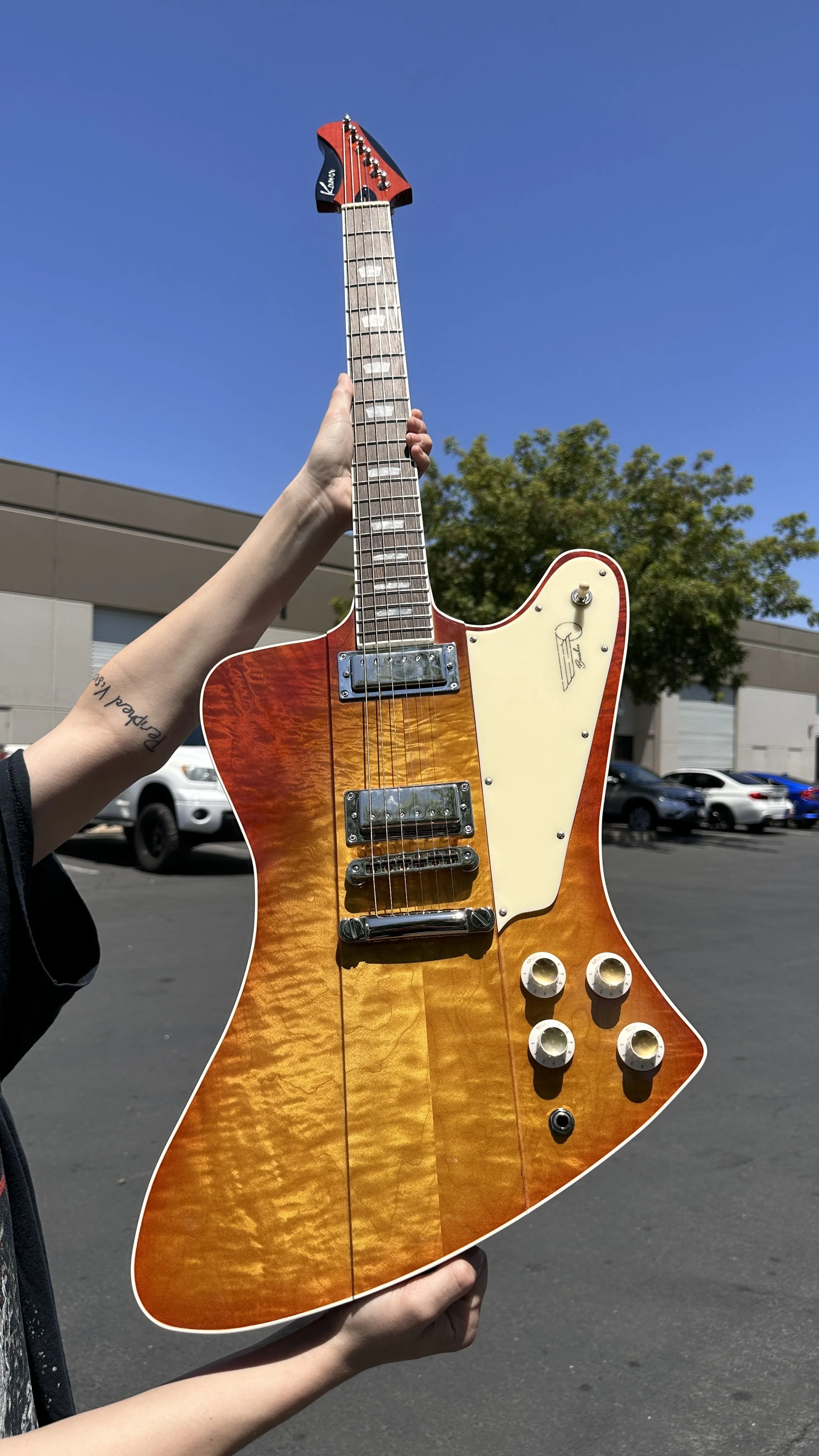 Banshee #650 Keith Burst — Kauer Guitars