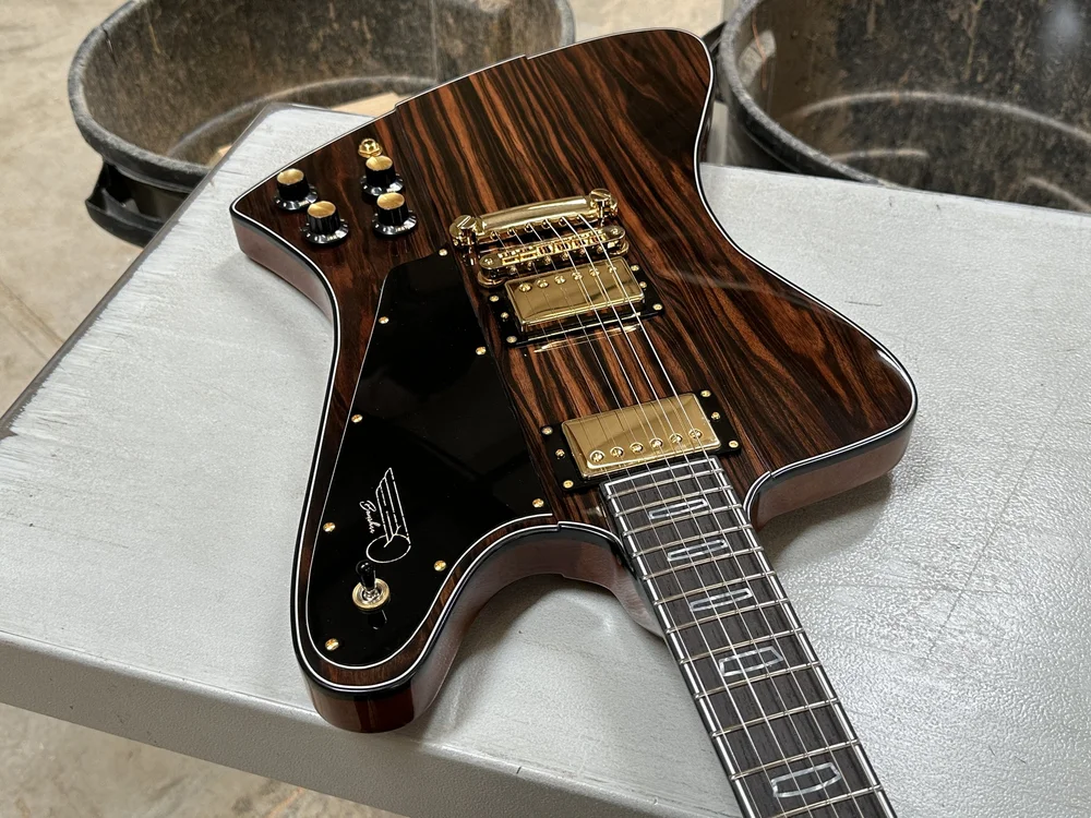 Banshee Deluxe #705 Macassar Ebony — Kauer Guitars