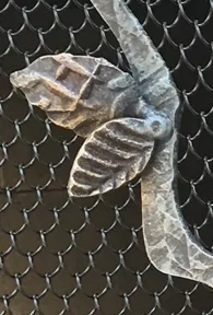 Bliss Studio Custom Metalwork — Owl Fireplace Screen