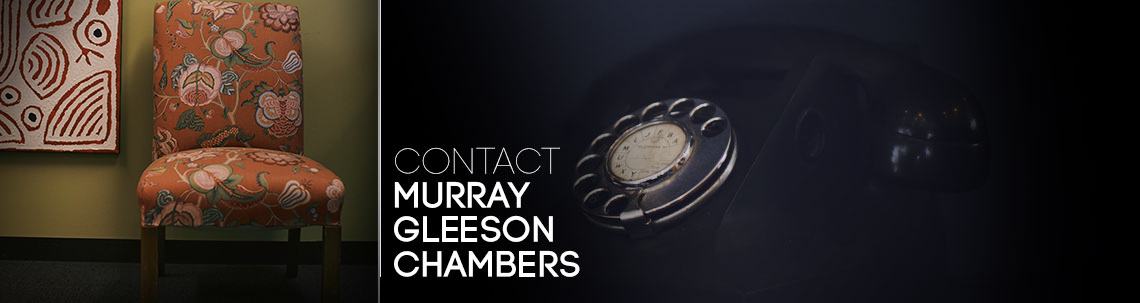 Contact — Murray Gleeson Chambers