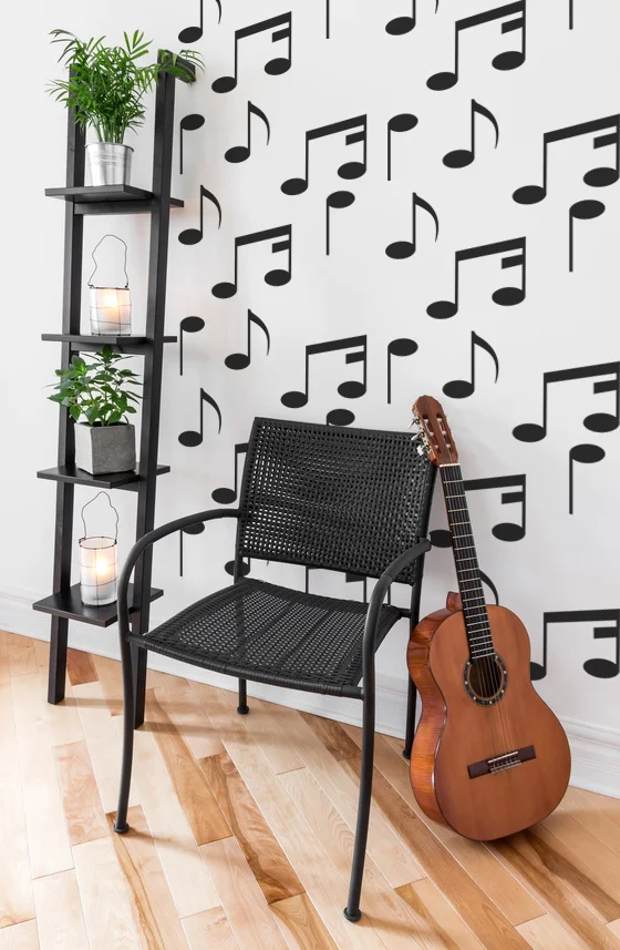 Musical Notes Wall Decor