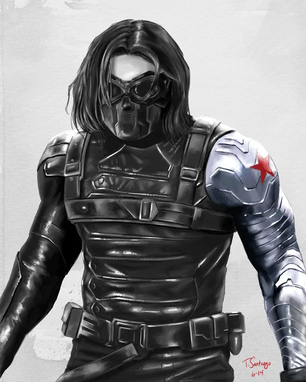 Marvel Captain America Poster Signed By Tony Santiago & Framed w/Plaque ...