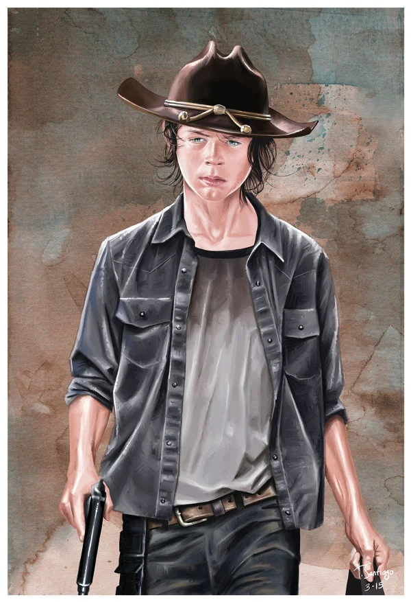 The Walking Dead Carl