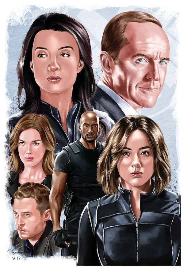 Agents Of Shield Art