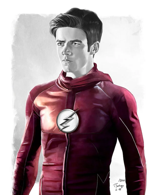 Barry Allen — Tony Santiago Art