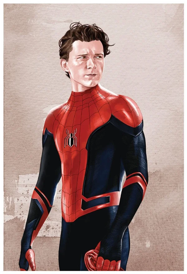 Peter Parker — Tony Santiago Art