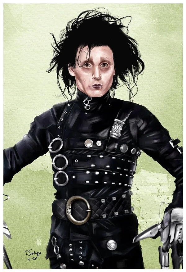 Edward Scissorhands Art