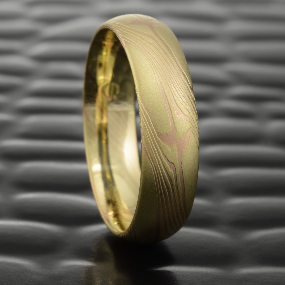 Mokume gane wedding bands 60 photos - Astyledwedding.com