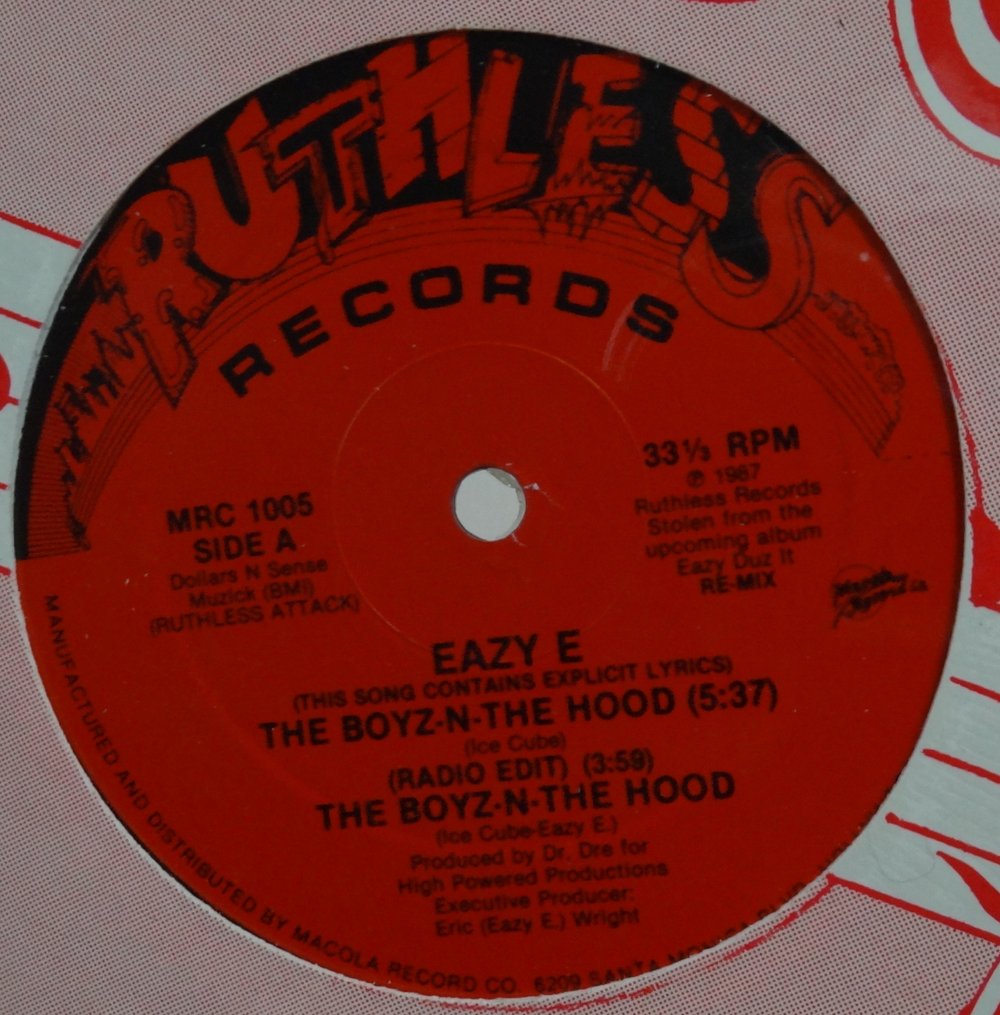 Ruthless Records Eazy E