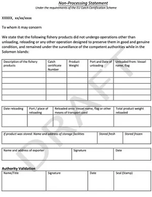 The EU Catch Certificate and its changes under the new CATCH System ...
