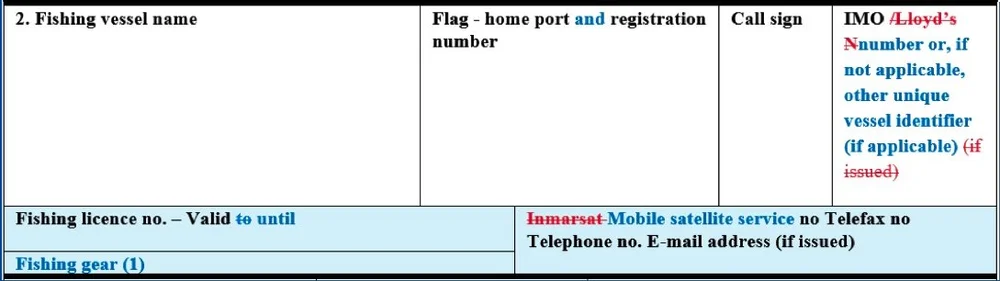 The EU Catch Certificate and its changes under the new CATCH System ...