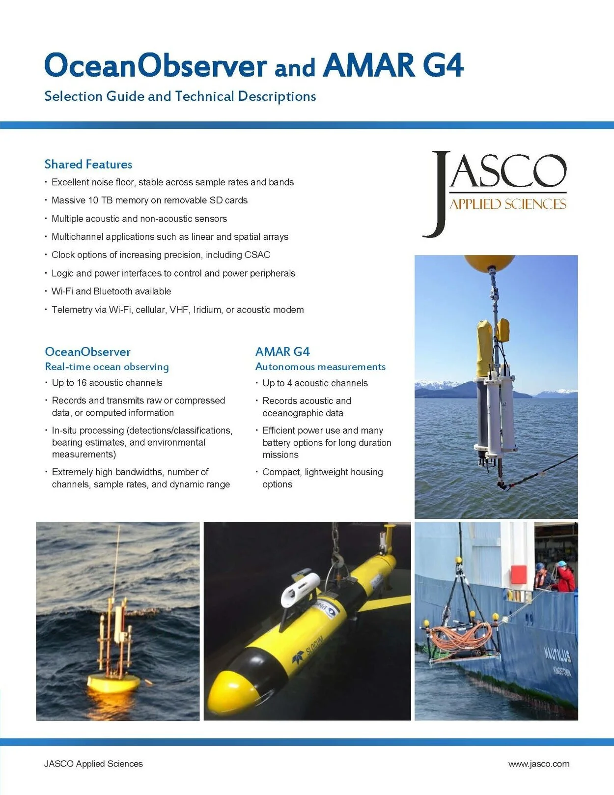 OceanObserver | JASCO Applied Sciences
