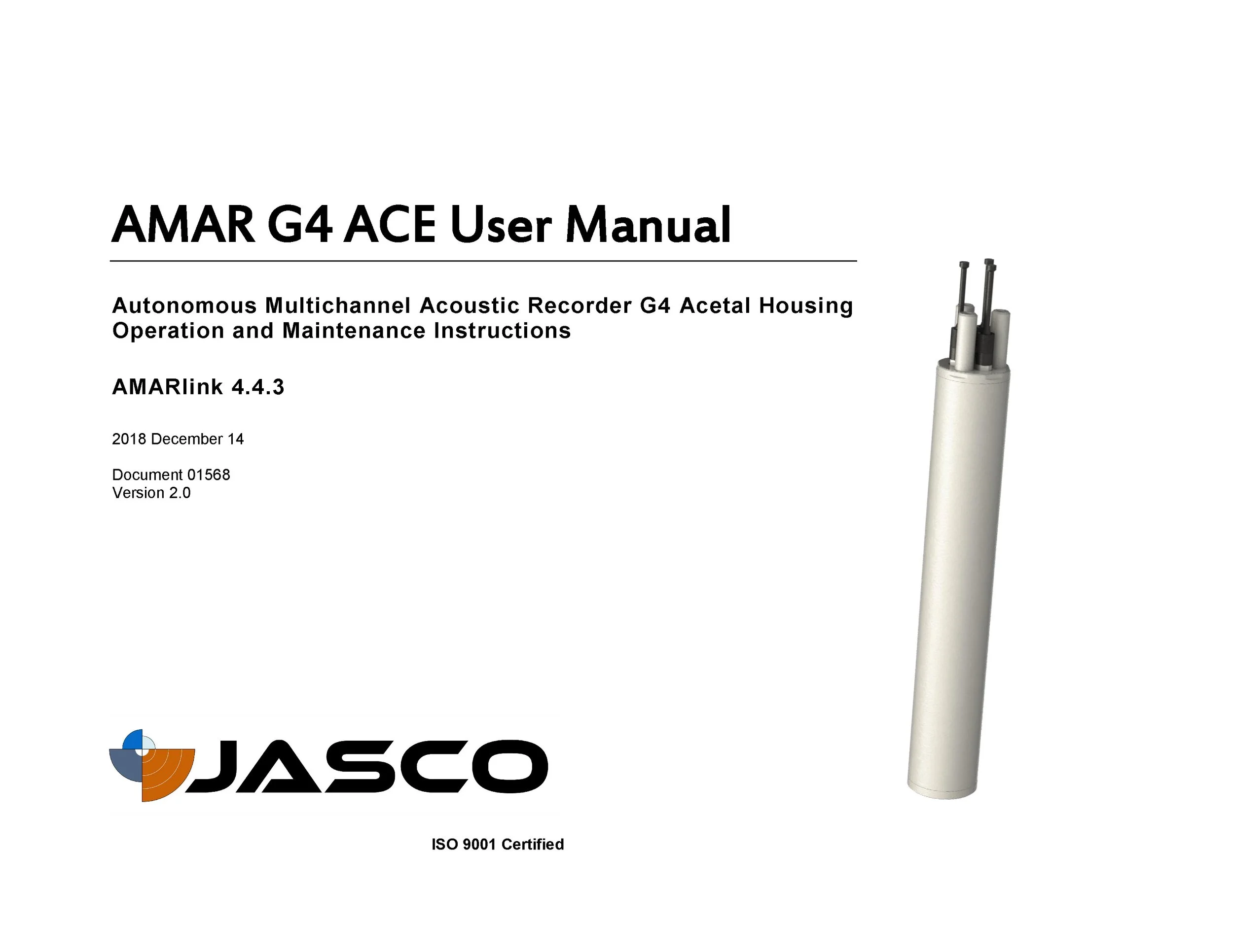 AMAR G4 | Passive acoustic monitoring system | JASCO Applied Sciences