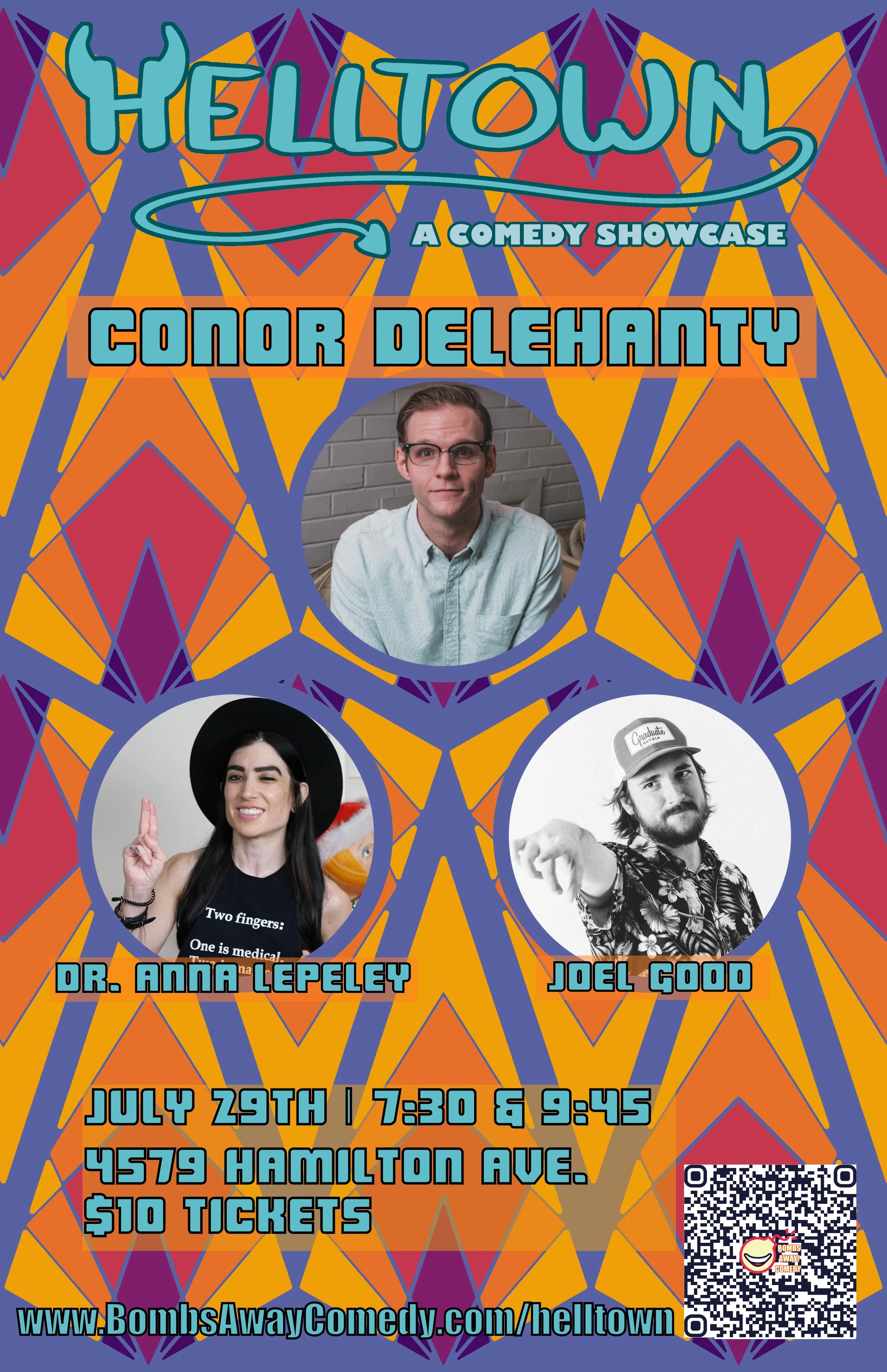 Calendar — Bombs Away Comedy