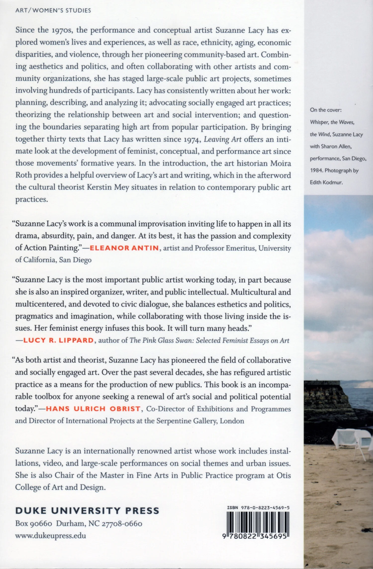 Leaving Art: Writings on Performance, Politics, and Publics, 1974–2007 ...