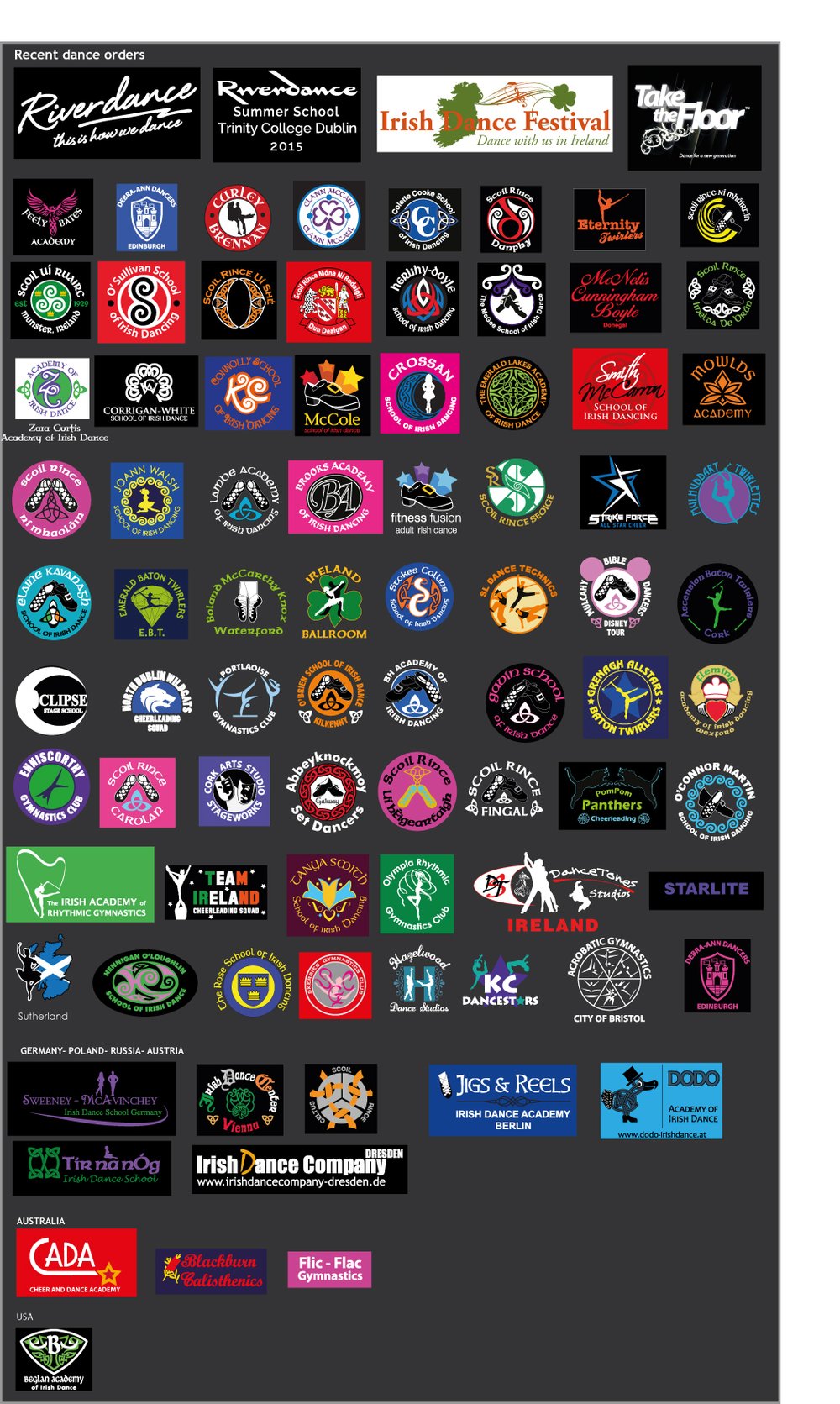 Dance tracksuits — Malley Sport