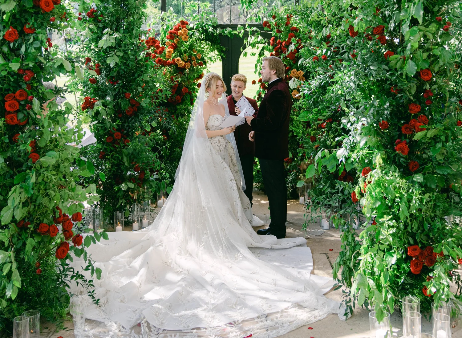 Elegant Summer Wedding at Ballyfin Demesne Wedding — Story of Eve ...