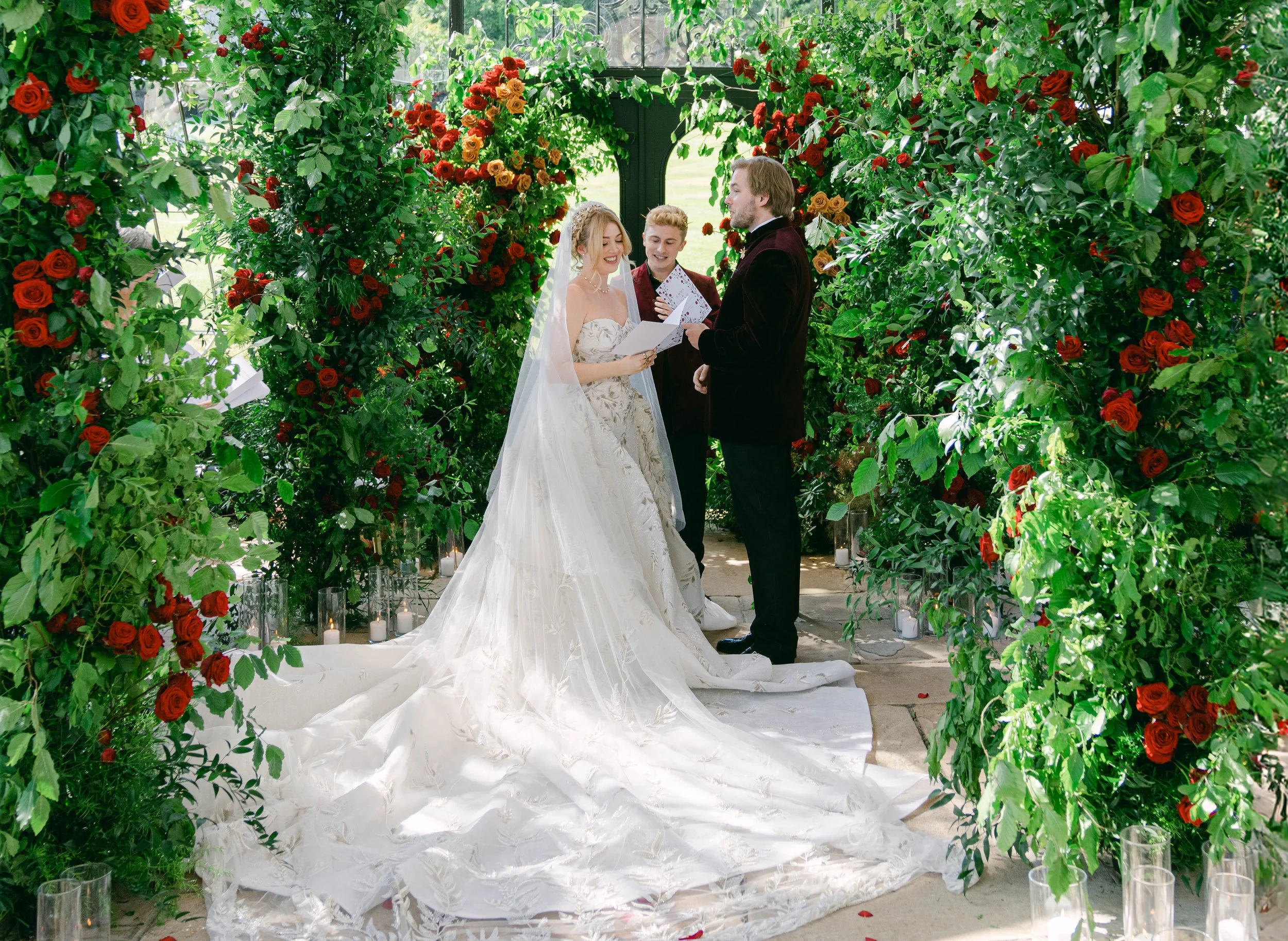 Elegant Summer Wedding at Ballyfin Demesne Wedding — Story of Eve ...